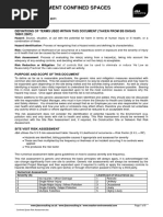 IOSH Risk Assessment Example 1 | PDF | Risk | Workplace