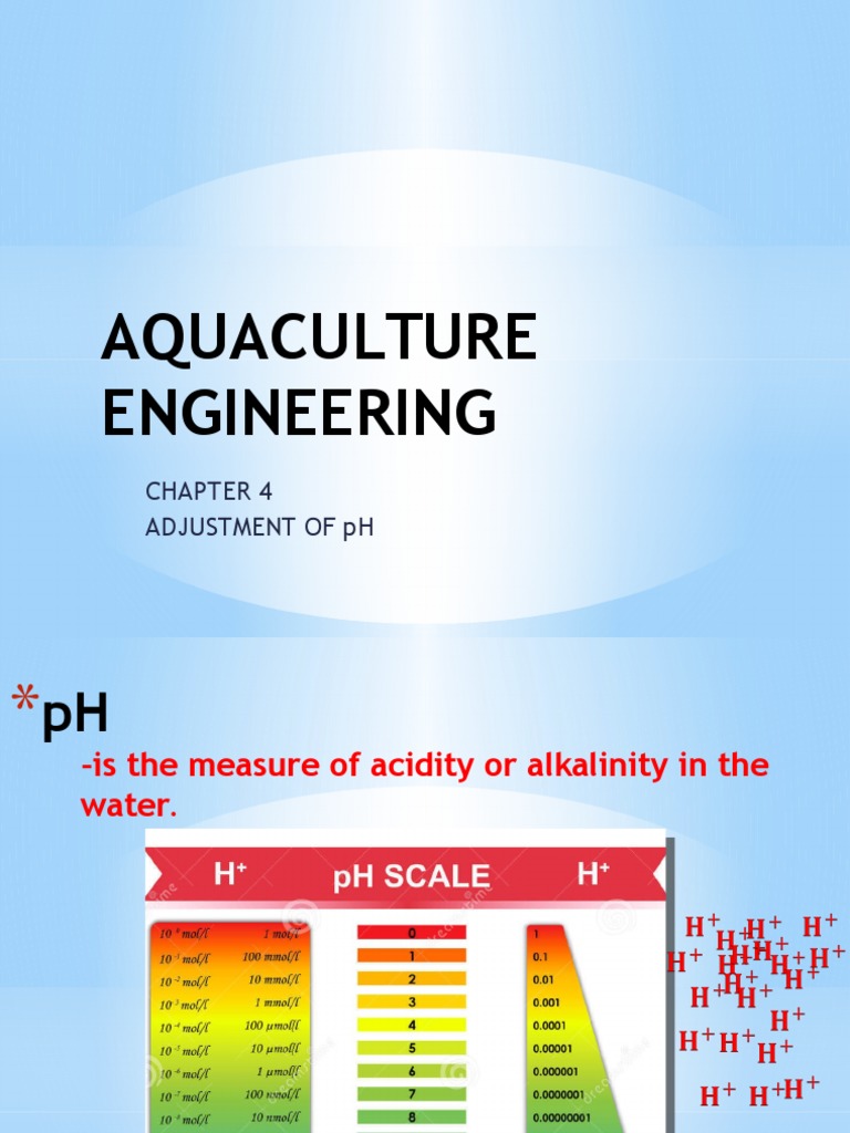 Chapter 4 - Adjustment of PH | PDF | Ph | Carbonate
