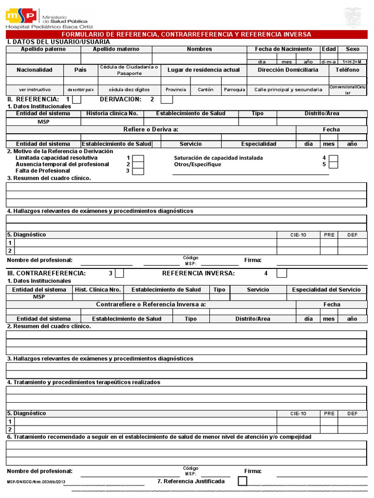 Form 053 | Ciencias de la Salud | Bienestar