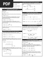 Fractions Cheat Sheet | PDF