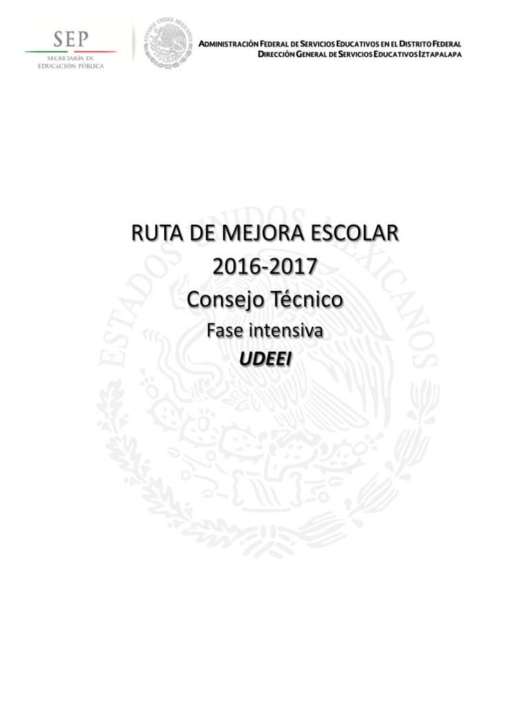 Ct Udeei Fase Intensiva | Enseñando | Aprendizaje