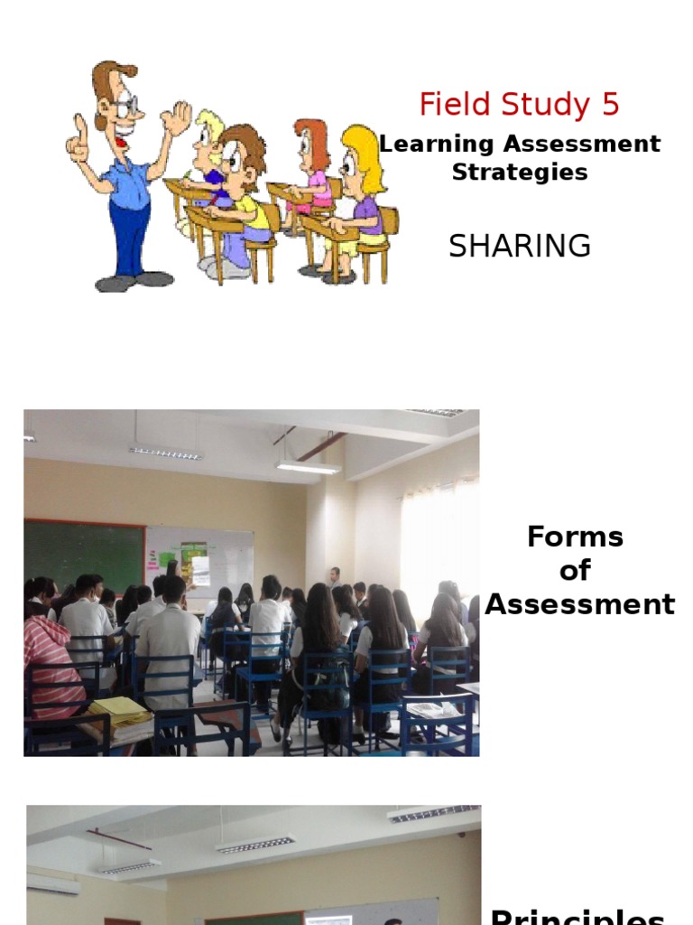 Field Study 5: Learning Assessment Strategies | PDF