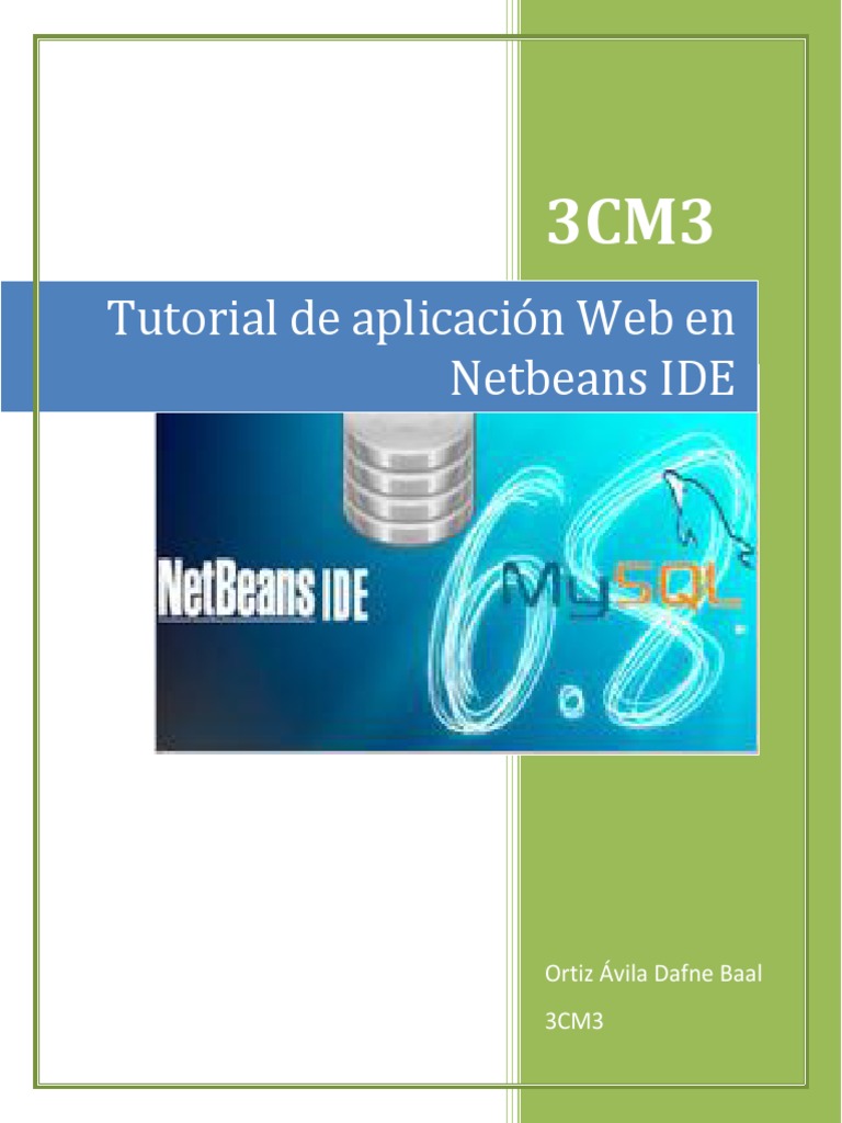 Práctica 3 - Tutorial Construcción de Aplicaciones Web en NetBeans | PDF | Páginas del servidor ...