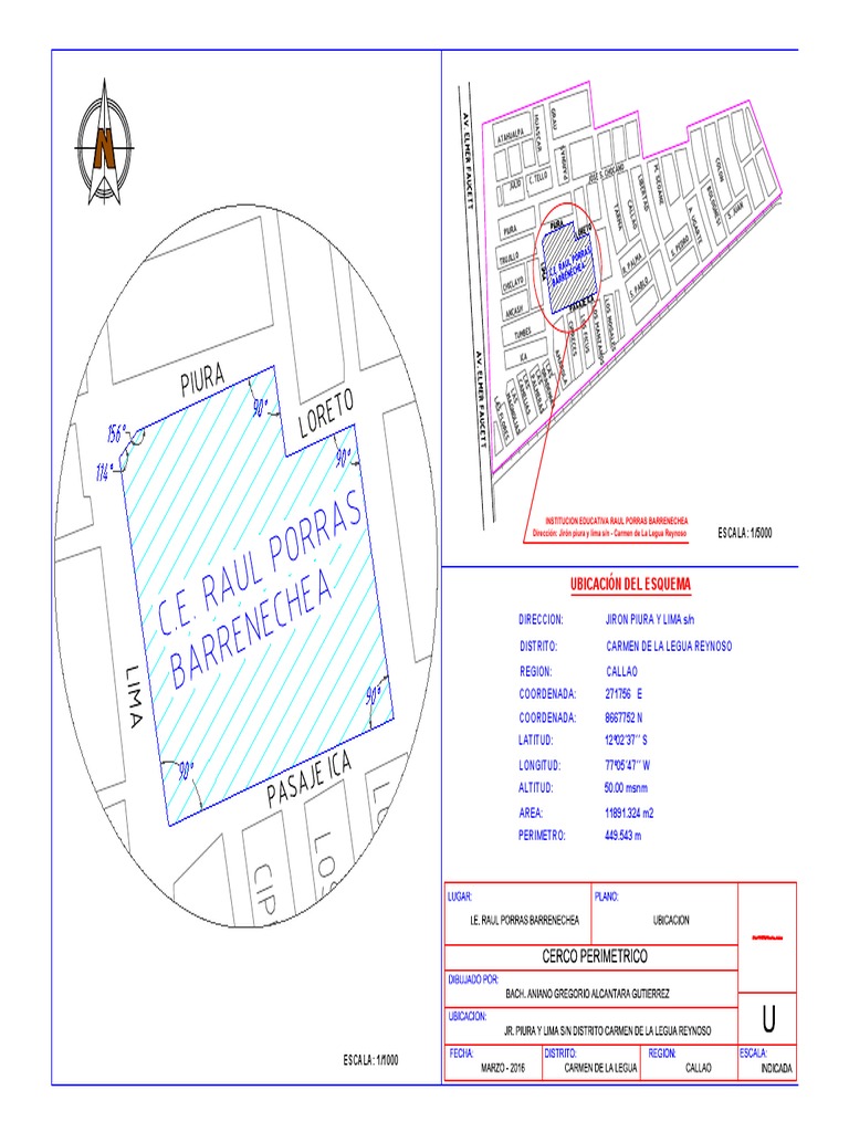 Ejemplo de Plano de Ubicacion | PDF