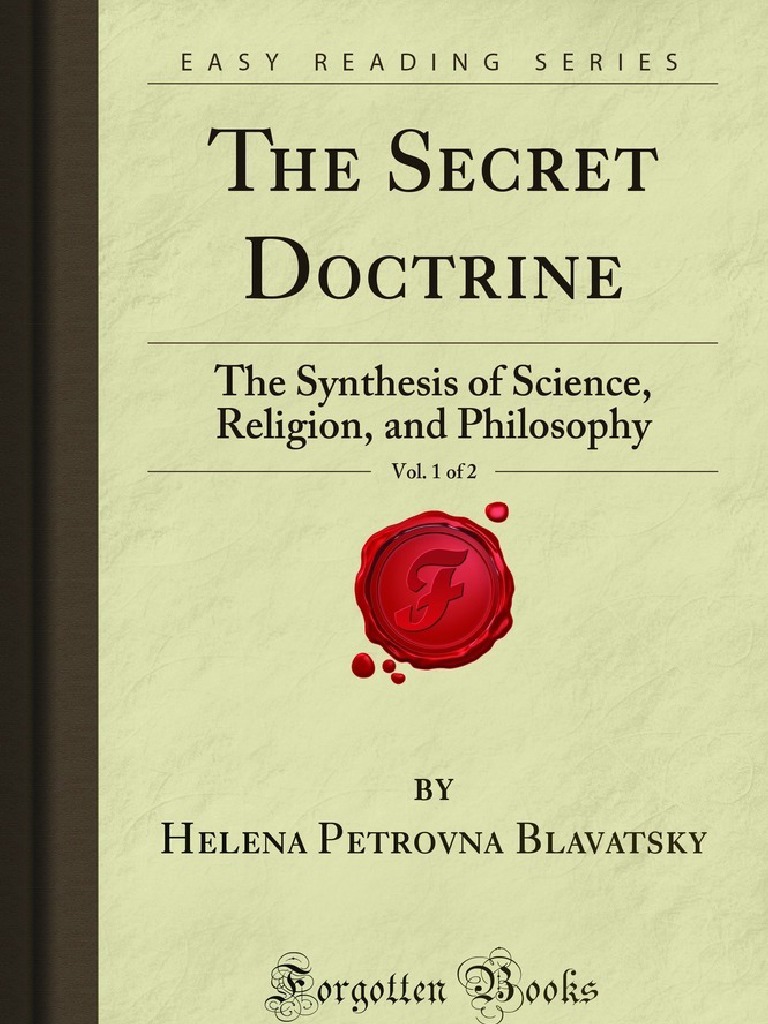 The Secret Doctrine Vol 1 of 2 - 9781605065458