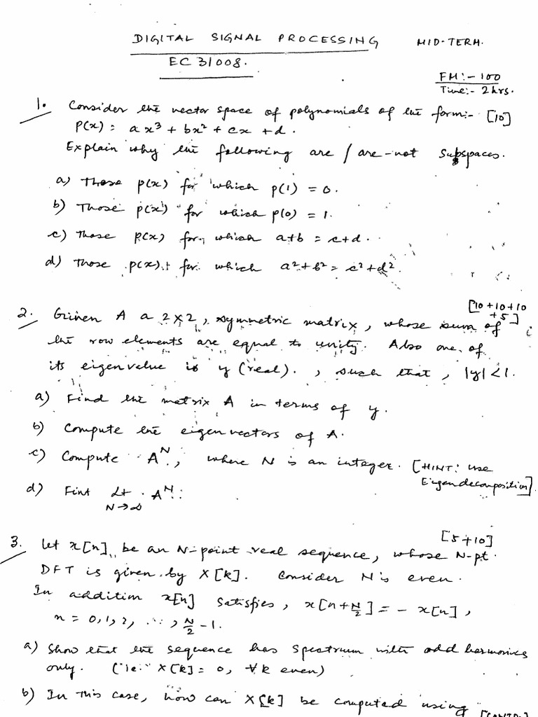 Digital Signal Processing | PDF | Signal Processing | Teaching Mathematics