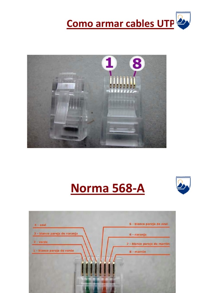 Armado de Cables | PDF | Equipo de telecomunicaciones | Estándares de ...