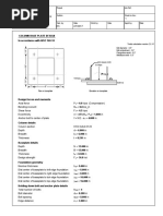 HSS Column Base Plate Design | PDF | Screw | Mechanics