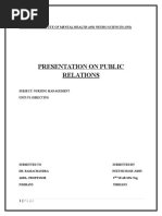 PR in Hospital | PDF | Public Relations | Hospital
