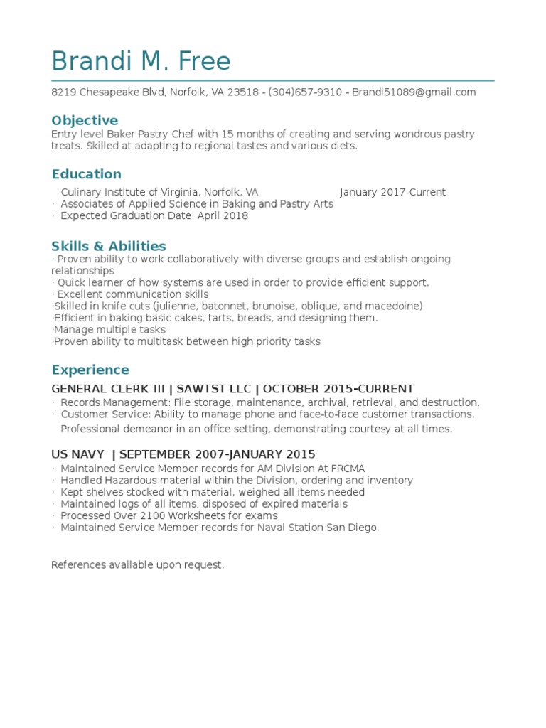 Brandi M Free Resume | PDF | Career & Growth