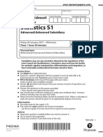 Mathematical Models in Probability and Statistics: S1 Formula Sheet ...
