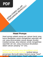 4-Perhitungan Head Pompa | PDF