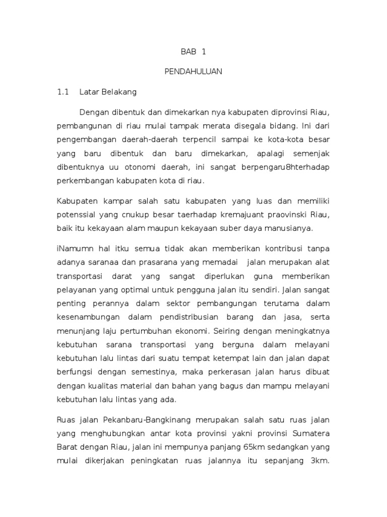 BAB 1 Proposal | PDF