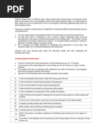 Honey and Mumford: Learning Styles Questionnaire | PDF | Thought ...