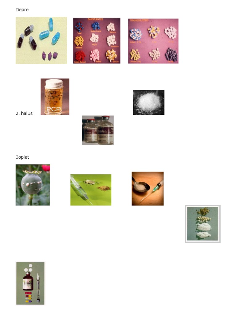 Jenis Dadah Gambar | PDF