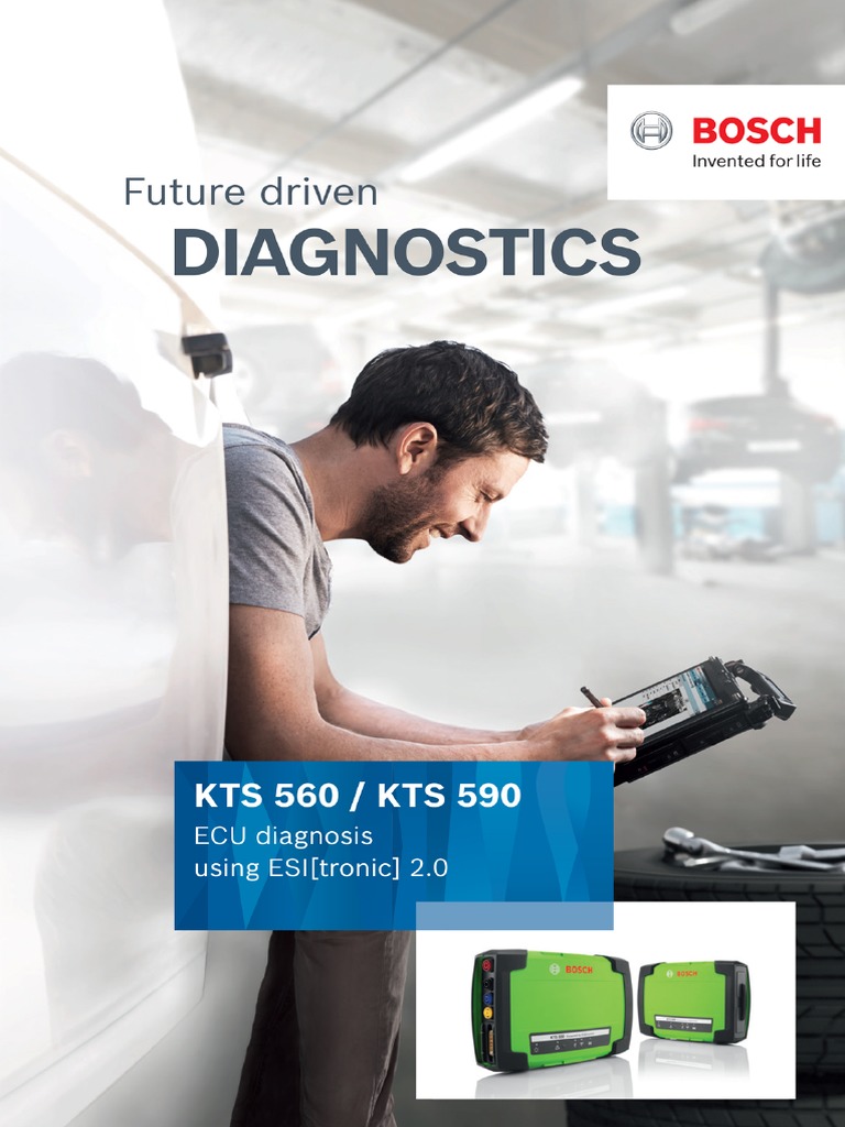 Bosch KTS 560 and KTS 590 Diagnostic Tools | PDF | Internet | Usb