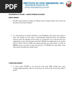 Solved Problems For Deferred Annuity | PDF | Present Value | Interest