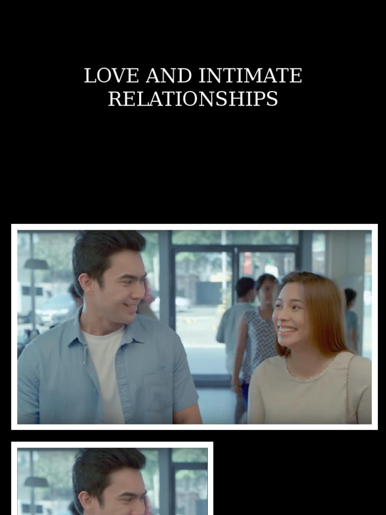 Understanding Intimate Relationships | PDF | Intimate Relationships | Love