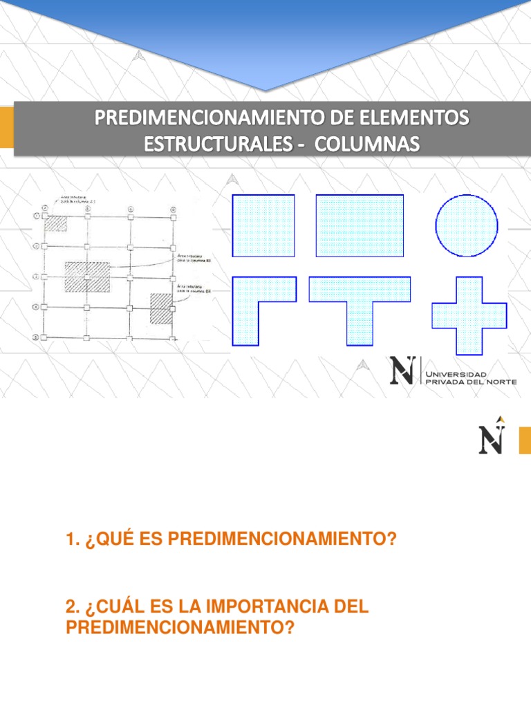 Predimensionamiento de Columnas 1 | PDF | Concreto reforzado | Pandeo