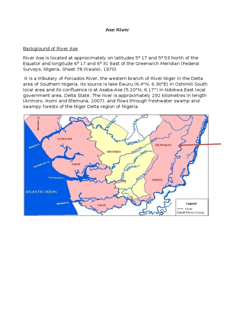 Ase River: Key Facts and Navigation | PDF