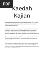 Contoh Kaedah Kajian | PDF