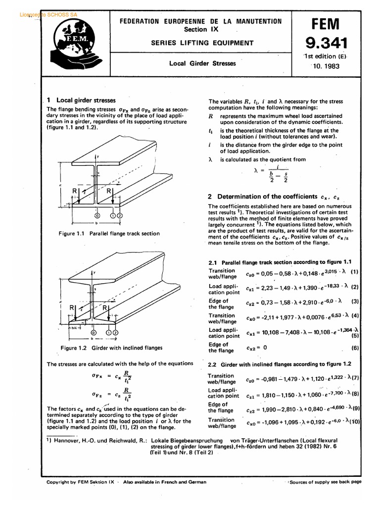 Fem 9.341 | PDF | Bending | Stress (Mechanics)