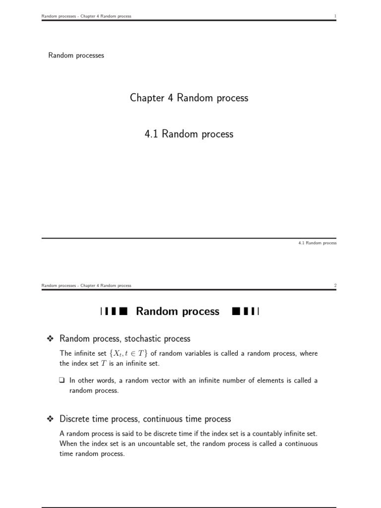 04 e PDF | Download Free PDF | Stochastic Process | Autocorrelation