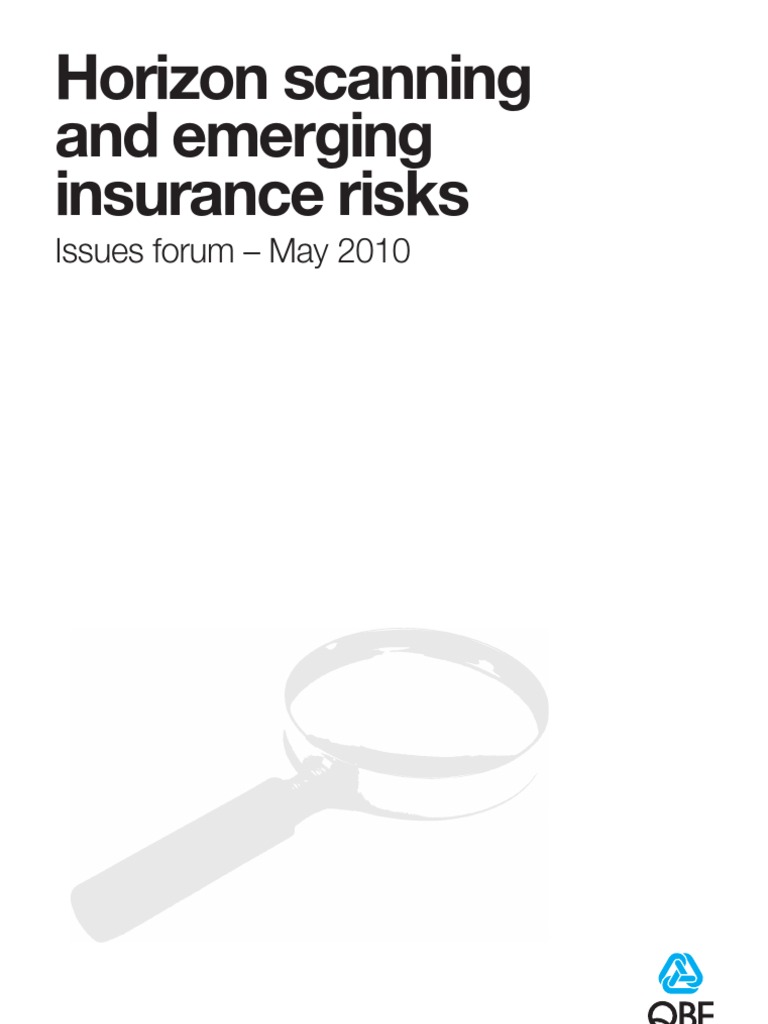 QBE Casualty Risk Management Horizon Scanning and Emerging Insurance ...