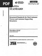 TIA-222-F - Structural Standard For Steel Antenna Towers and Antenna Supporting Structures | PDF ...