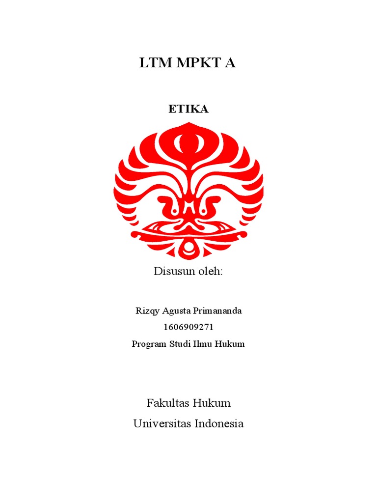 LTM MPKT A Etika | PDF