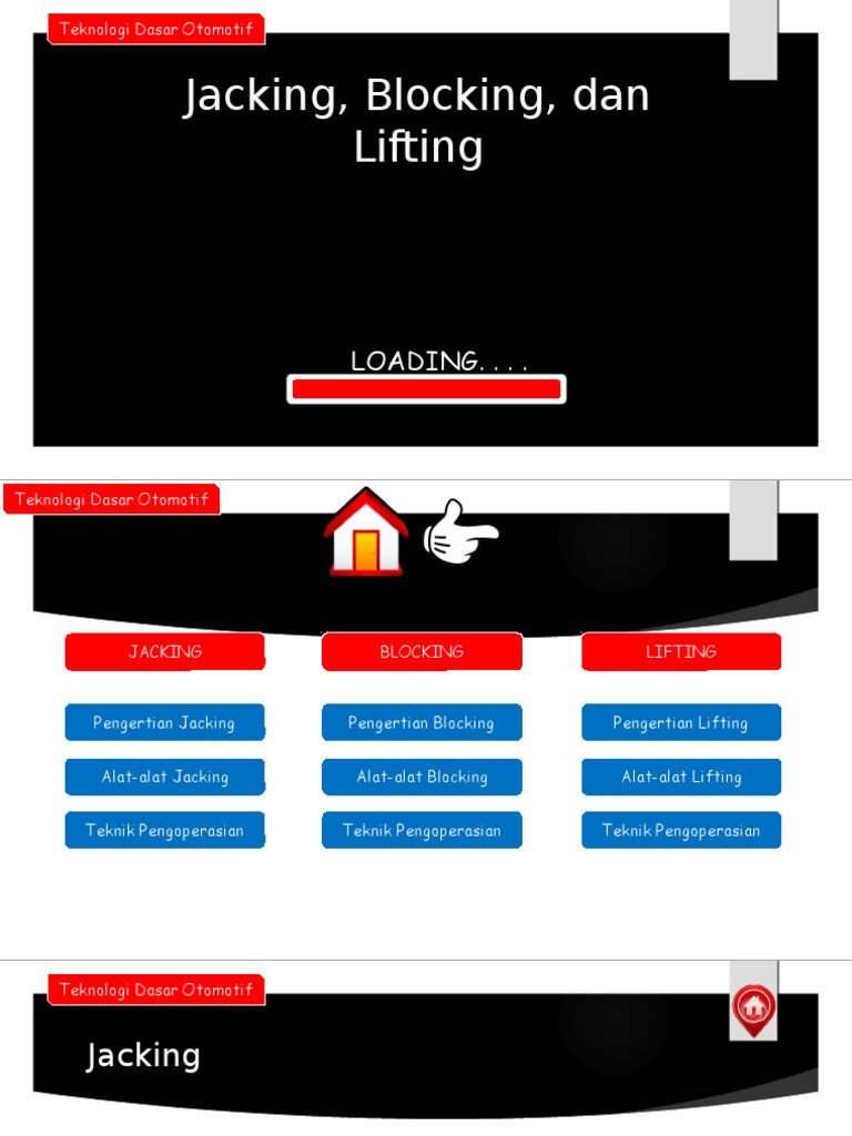 Jacking, Blocking, Dan Lifting | PDF