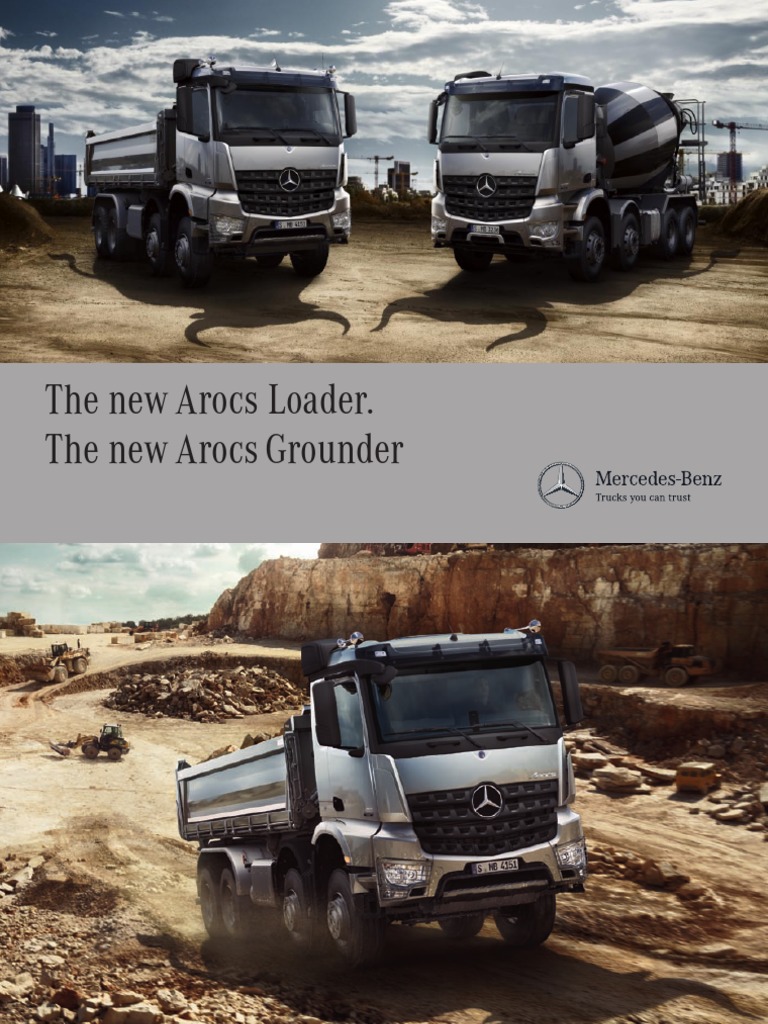 Arocs Loader and Grounder | PDF | Loader (Equipment) | Tractor