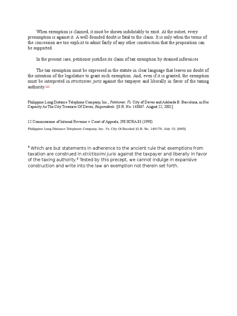 When Exemption Is Claimed | PDF