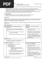 Bedside Swallow Evaluation Protocol | PDF | Wellness