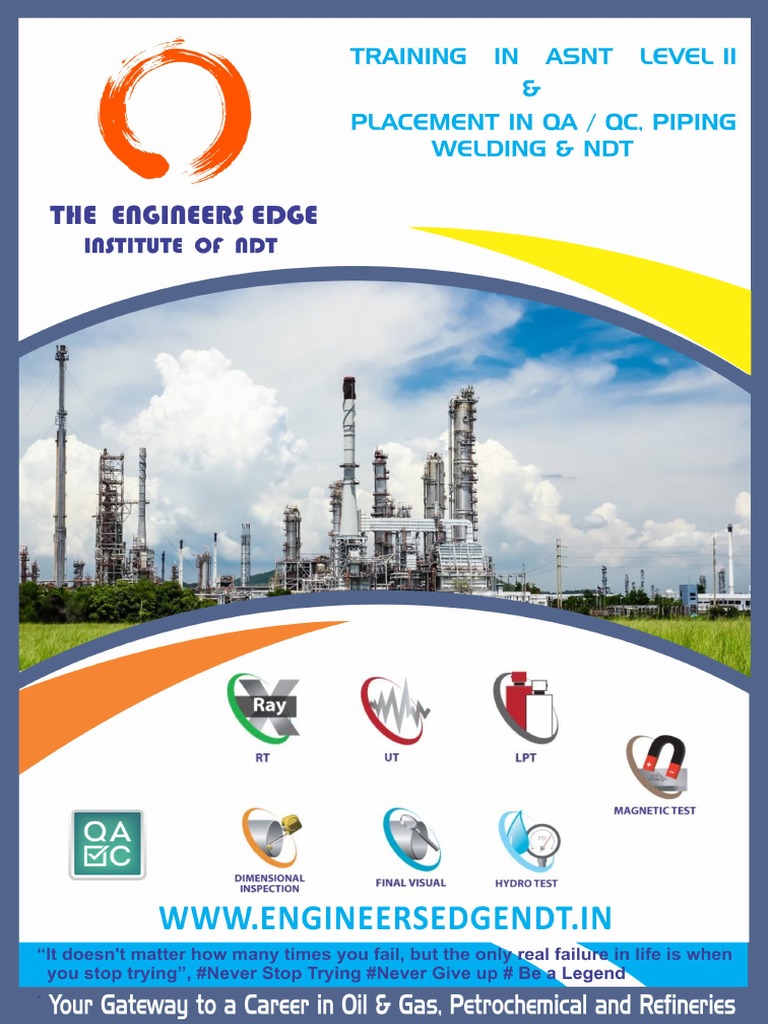 Engineers Edge NDT Institute Brochure - Coimbatore | PDF