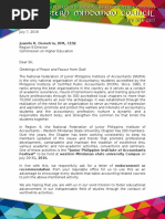 Sample Letter To CDA | PDF