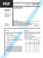 NBR 6655 - Chapas de Aco Com Caracteristicas Melhoradas de Propriedades ...