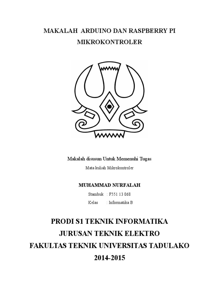 MIKROKONTROLER Makalah Arduino and Raspb | PDF