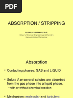 Packed Absorber Column Design | PDF | Absorption (Chemistry) | Physics