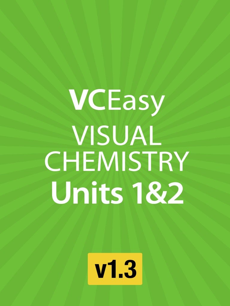 Vceasy Visual Chemistry Student Booklet v1 33 | PDF | Periodic Table ...