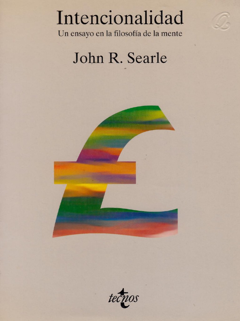 SEARLE, John. Intencionalidad PDF | PDF