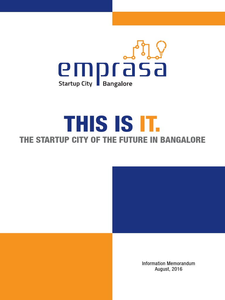 Emprasa Startup City | PDF | Electrical Grid | Bangalore