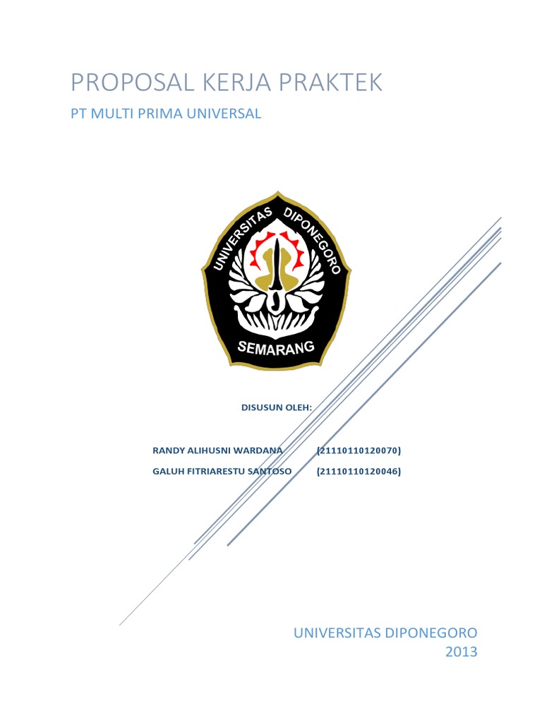 Proposal KP PDF | PDF