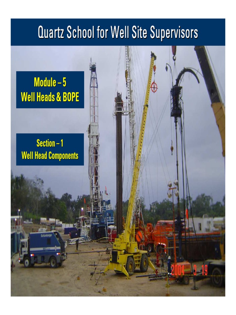 01 Well Head Components | Casing (Borehole) | Steel