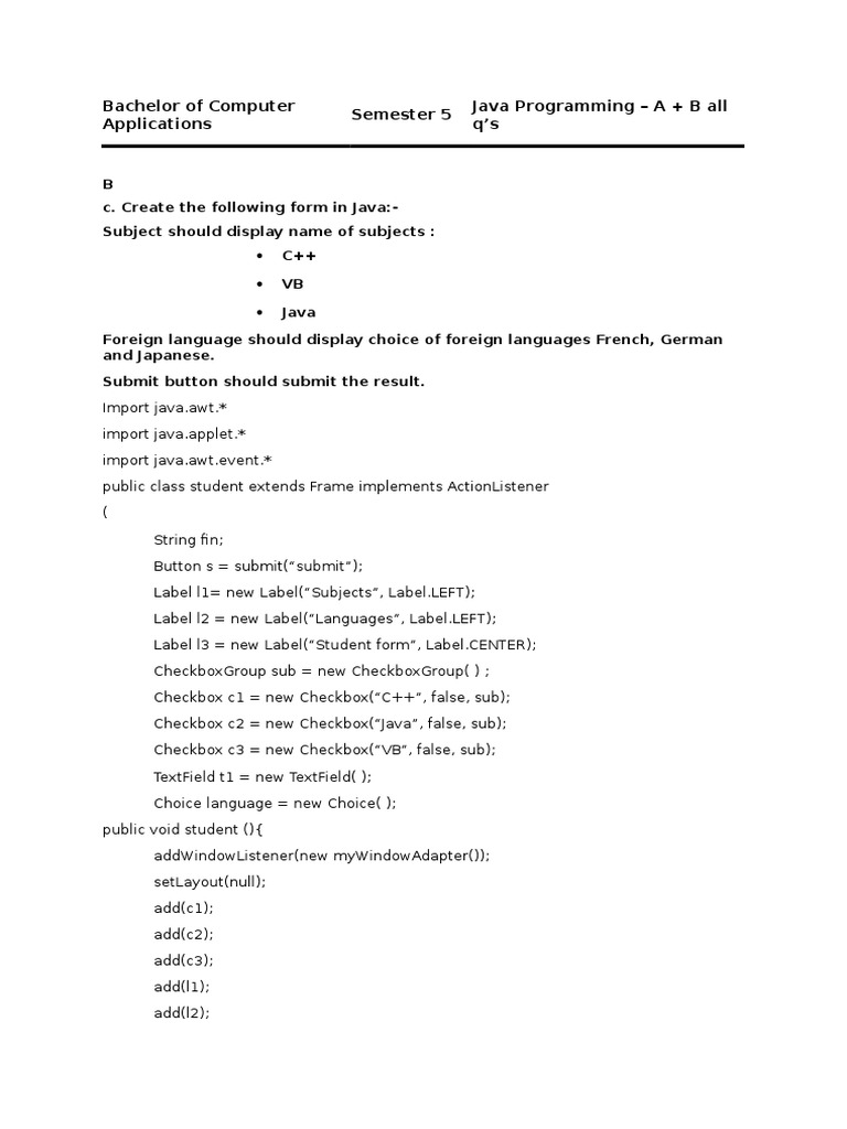Java Programming Ab Pdf Method Computer Programming Class Computer Programming 7862