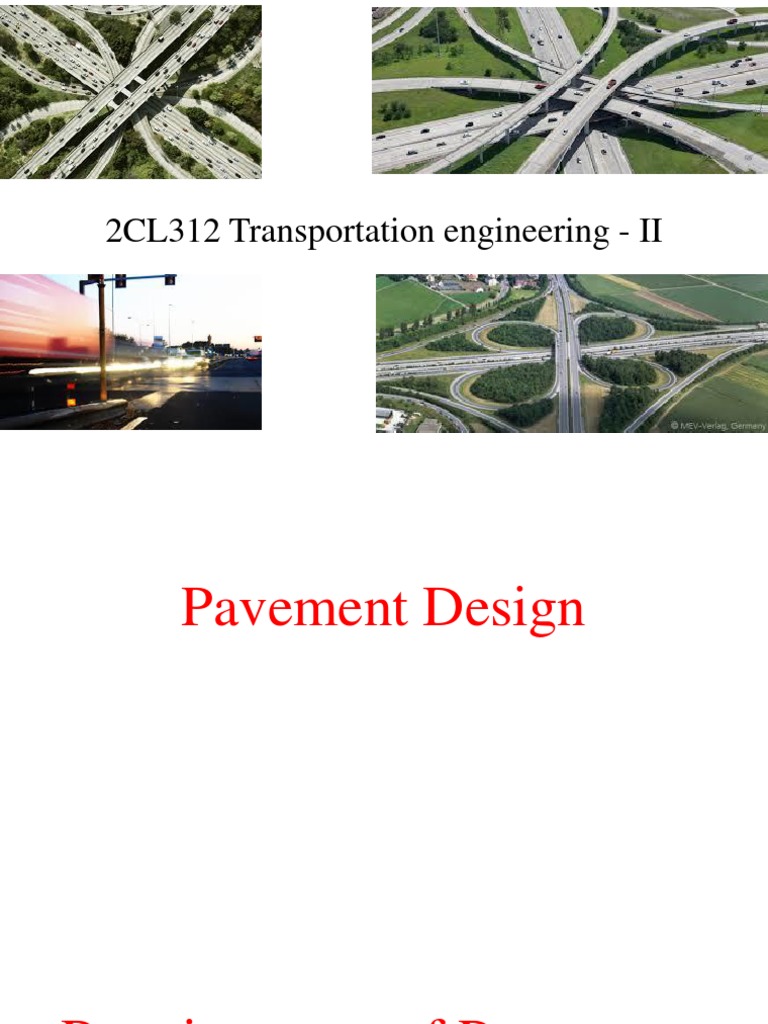 Pavement Design | Asphalt | Road Surface | Free 30-day Trial | Scribd