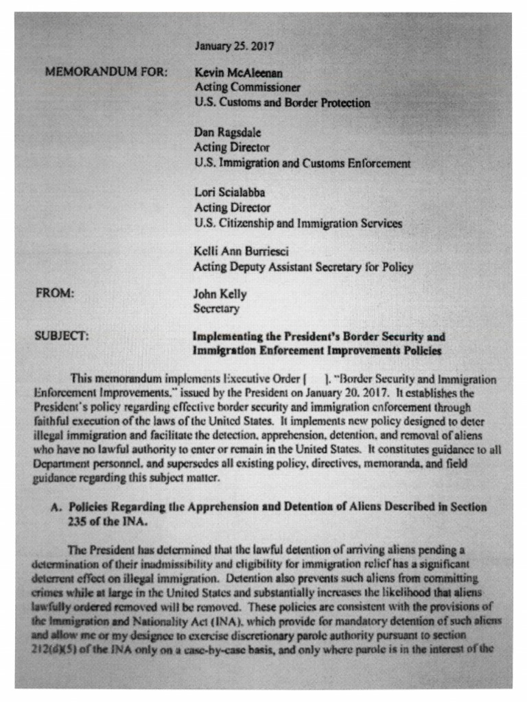 Trump National Guard Draft Memo | PDF