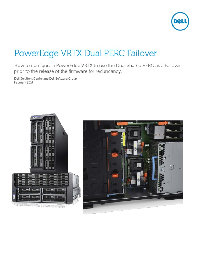 PowerEdge VRTX Dual PERC Failover | PDF | System Software | Software