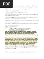 Key Quotes from Animal Farm Chapter 3 | PDF | Social Psychology