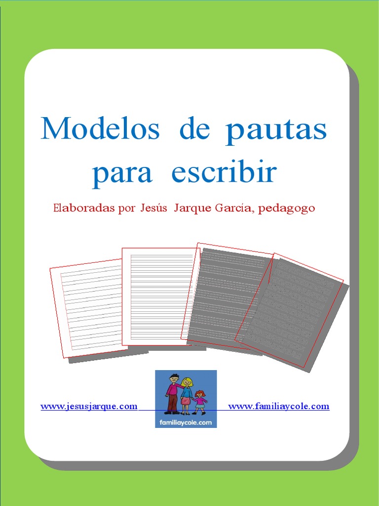 01 Escritura Plantillas para Escribir | PDF